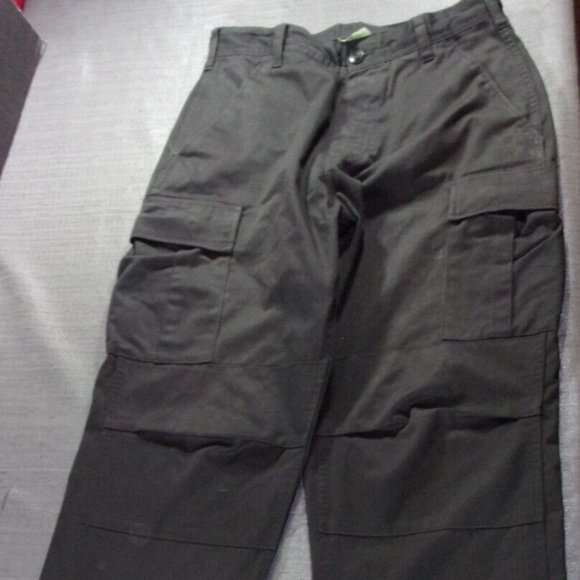 Pants | Advantex 29x35 Black Combat Tactical Night Black Ops Cargo ...